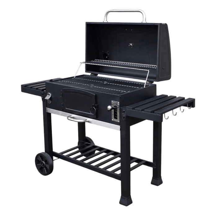 XXL Smoker Charcoal BBQ with Adjustable Grill - CosmoGrill